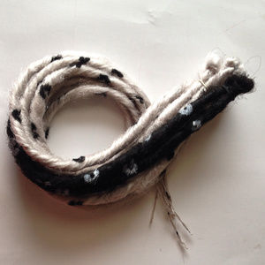 Damnation Hair | Accessories | Leopard Print Hair Extension Dreads ...